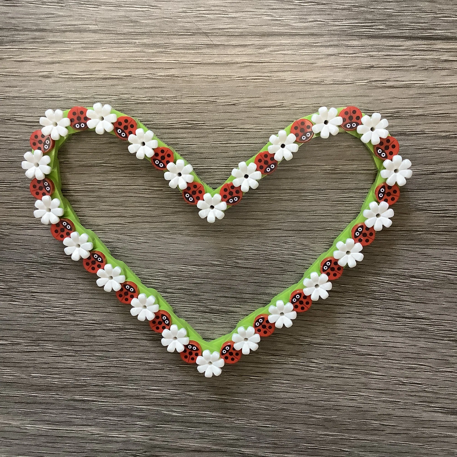 LEGO IDEAS - Build a Heart, Share the Love! - Ladybugs & Daisies