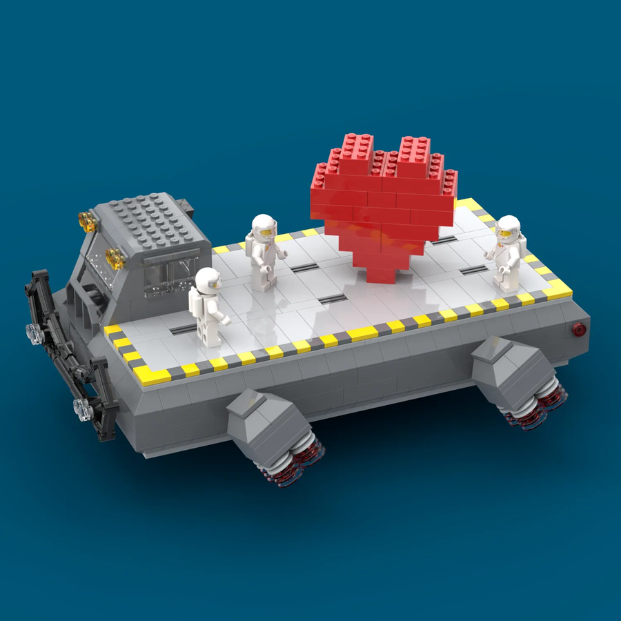 LEGO IDEAS - Build a Heart, Share the Love! - Carry a Heavy Heart