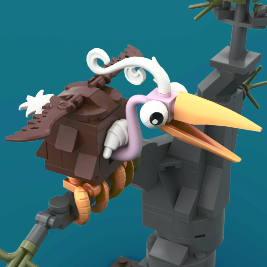 LEGO IDEAS - Our Winged Friends! - Buzzard