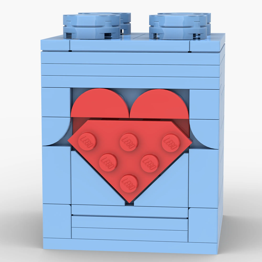 LEGO IDEAS - Build a Heart, Share the Love! - Lovely Brick