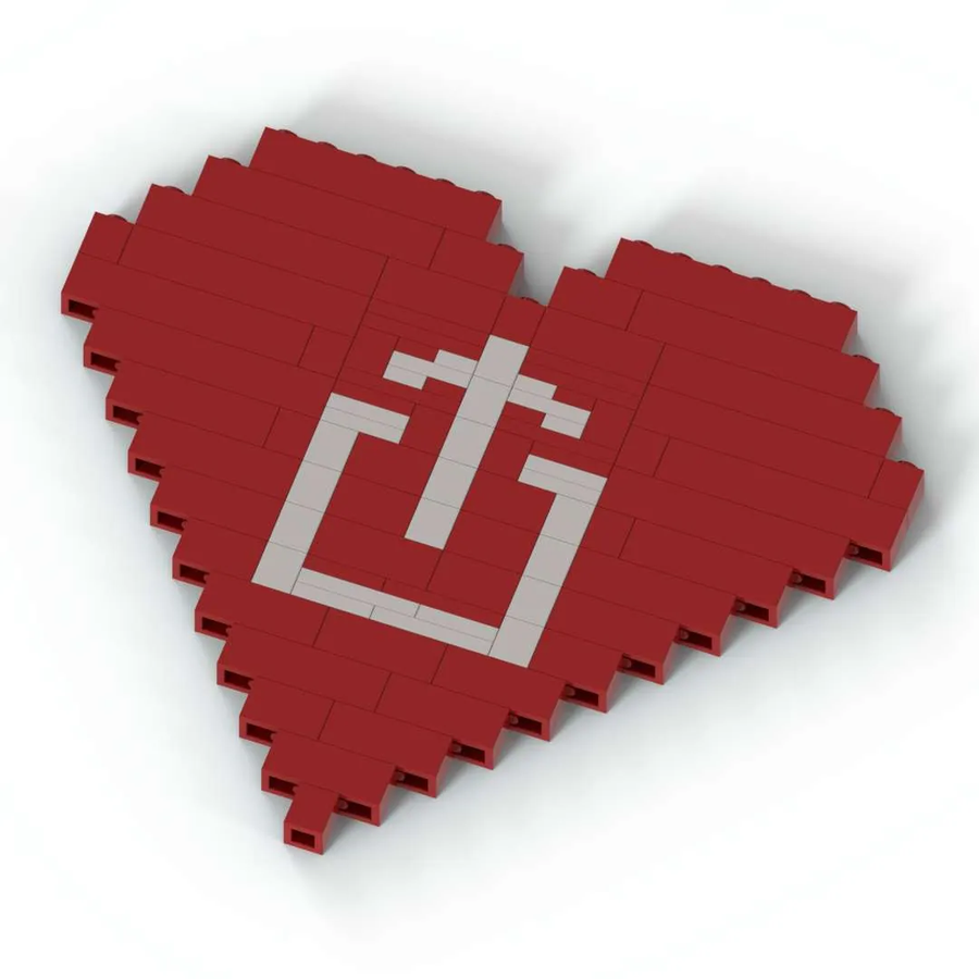 LEGO IDEAS - Build a Heart, Share the Love! - Share the Love