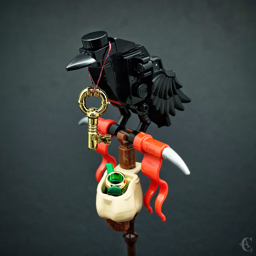 LEGO IDEAS - Brick-Built Pets - Arminius, The Magical Crow