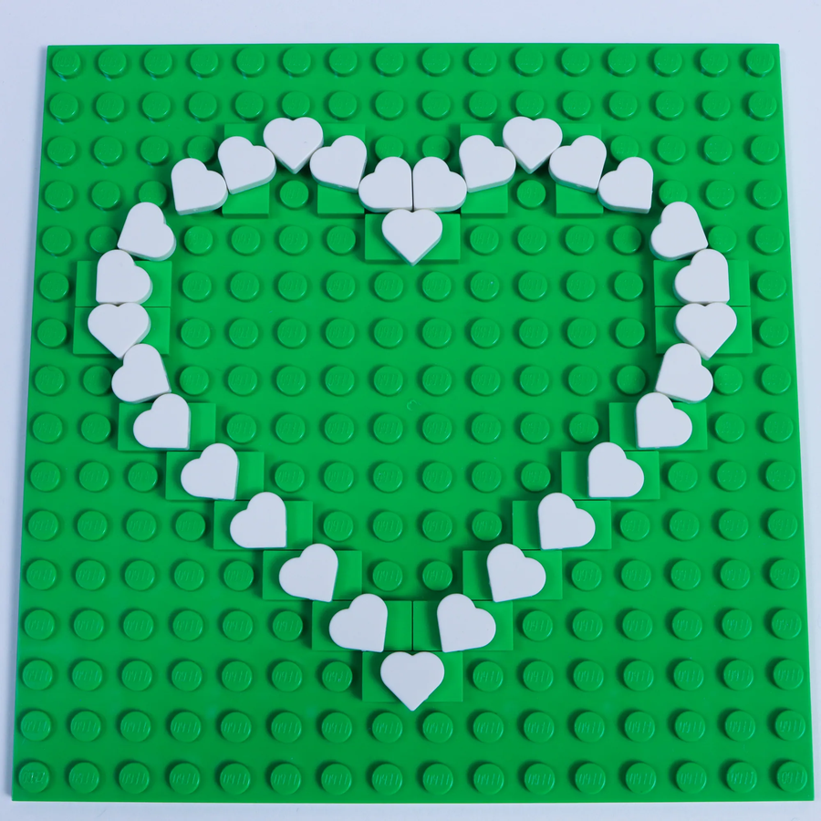 LEGO IDEAS - Build a Heart, Share the Love! - Heart Made Out of Hearts