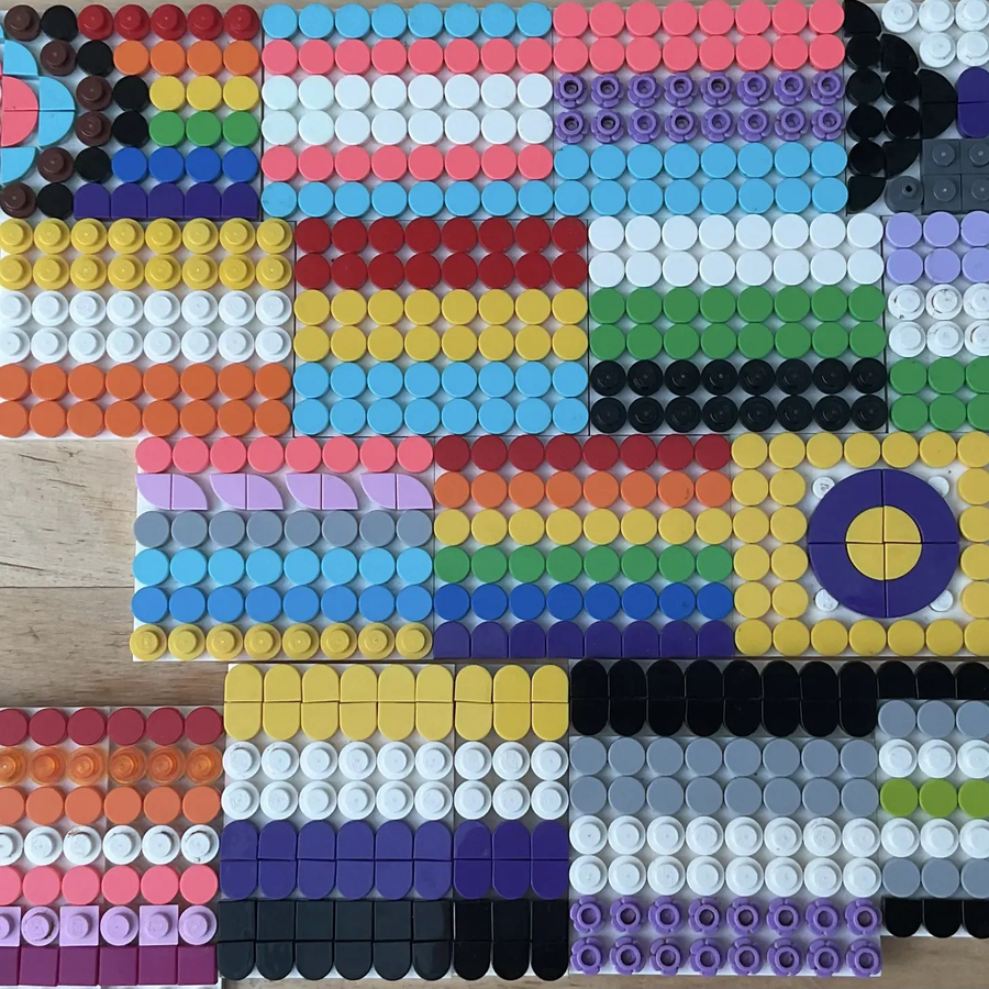 LEGO IDEAS - Build with Pride: Showcase Your Inspiring Colorful Creations - Pride Flags