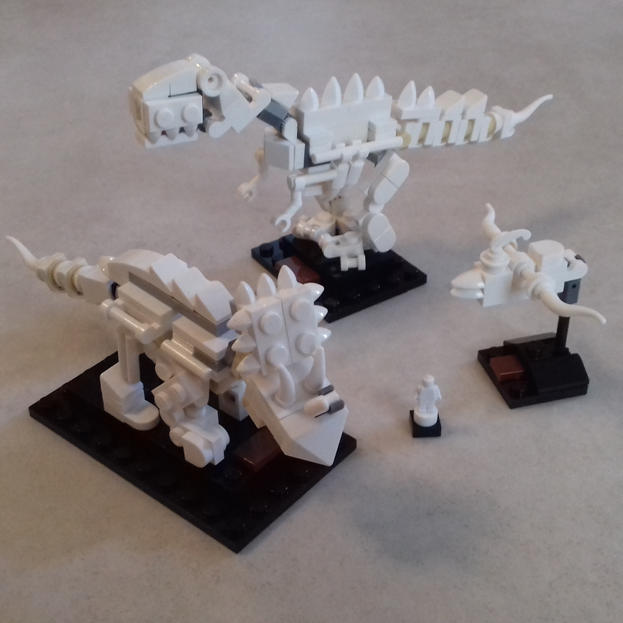 LEGO IDEAS - Mini LEGO Ideas Builds! - Dinosaur Fossils