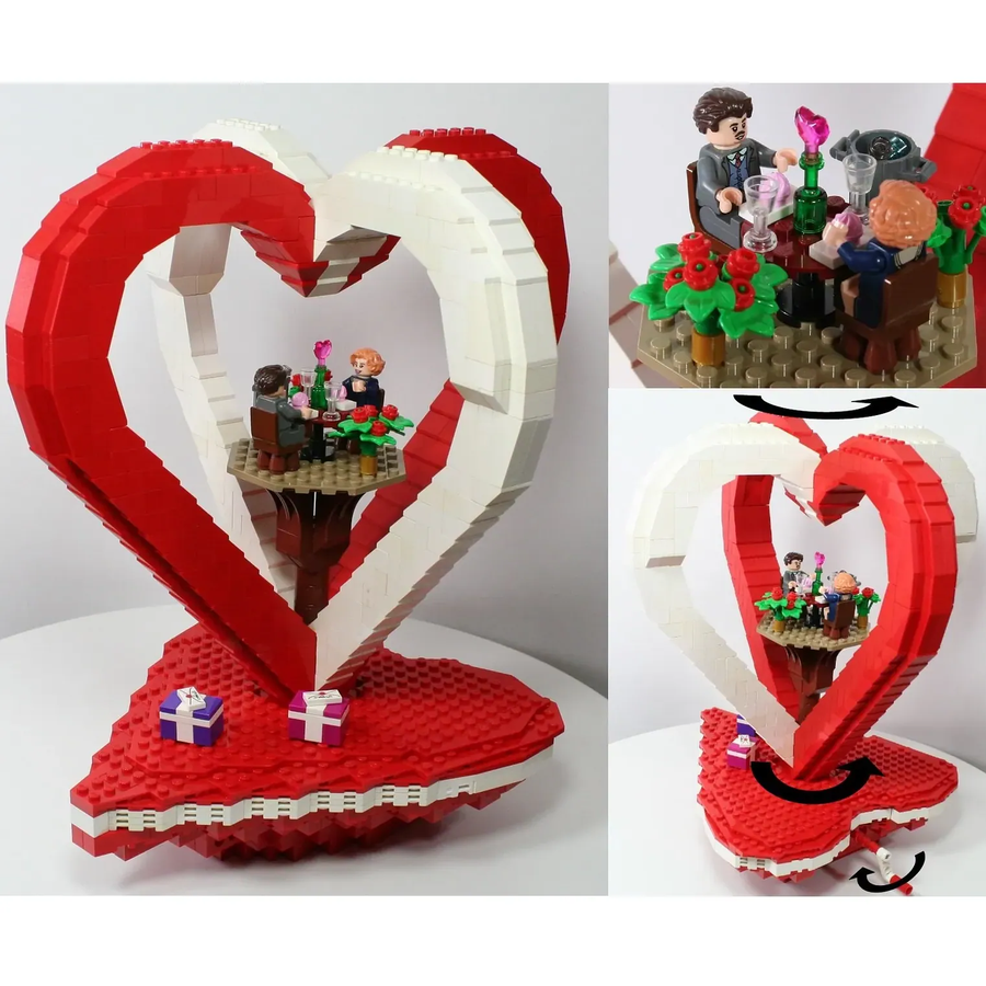 LEGO IDEAS - Build a Heart, Share the Love! - Valentine Heart for Lovers