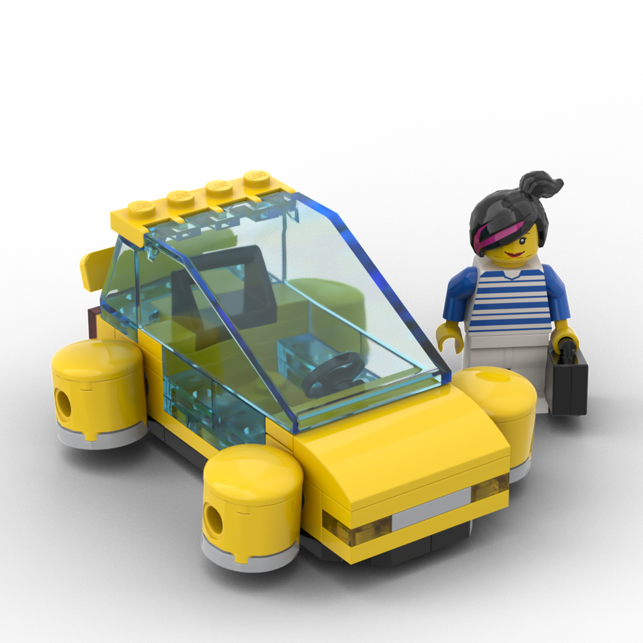 LEGO IDEAS - Transformations - 1990's Sport Coupe 6530 Conversion