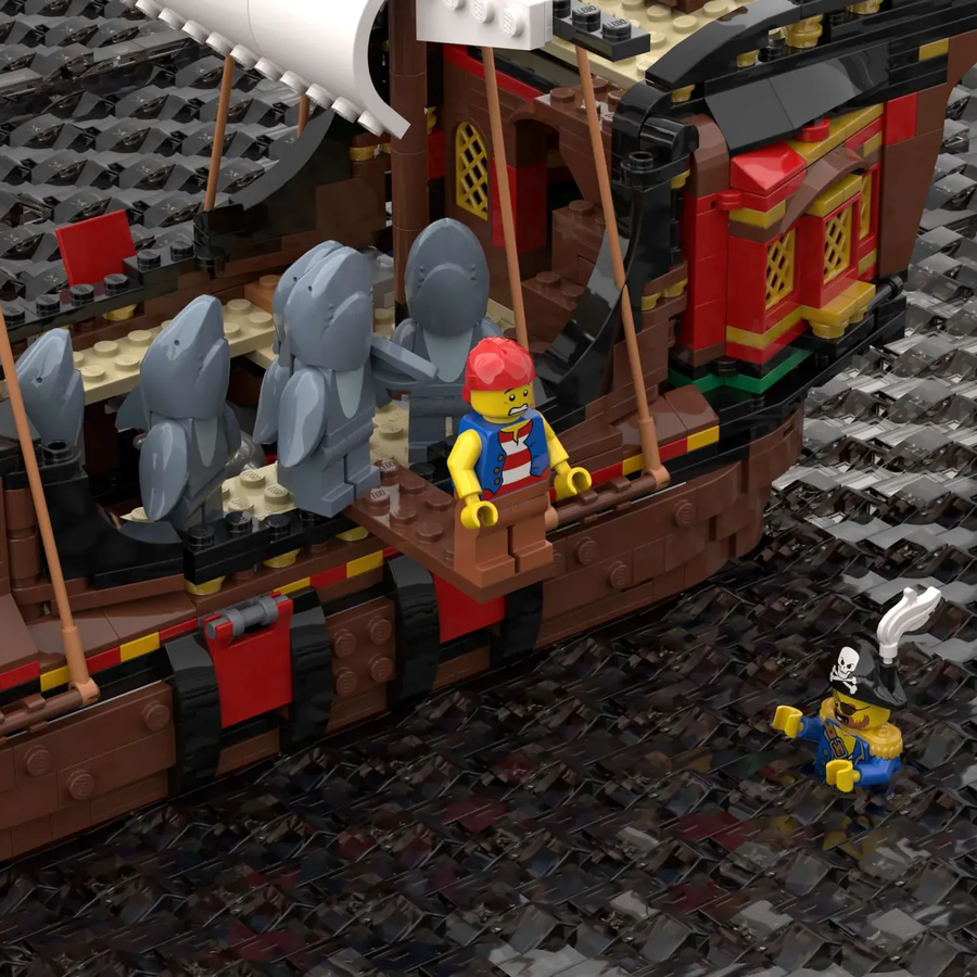 LEGO IDEAS - Ahoy Matey! - Pirate Shark Attack!