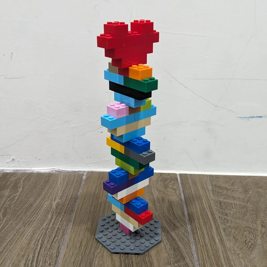 LEGO IDEAS - Build a Heart, Share the Love! - Heart DNA