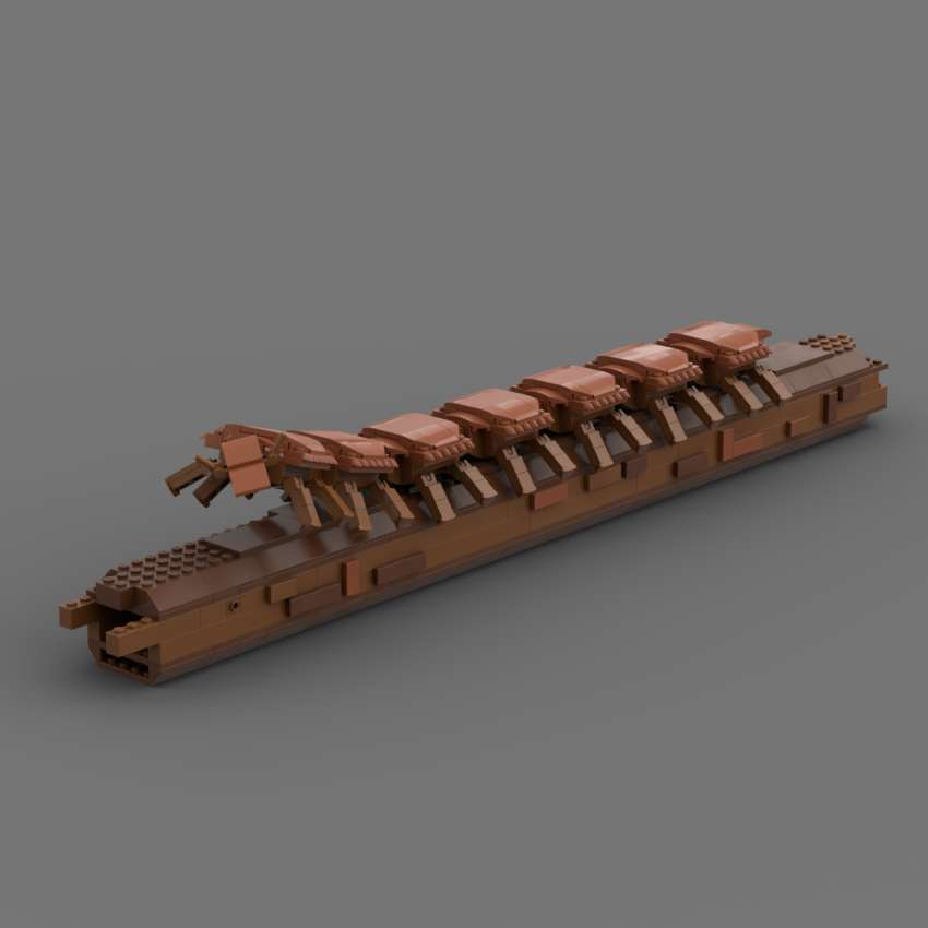 LEGO IDEAS - Little Creatures - Euphoberia - "prehistoric centipede"