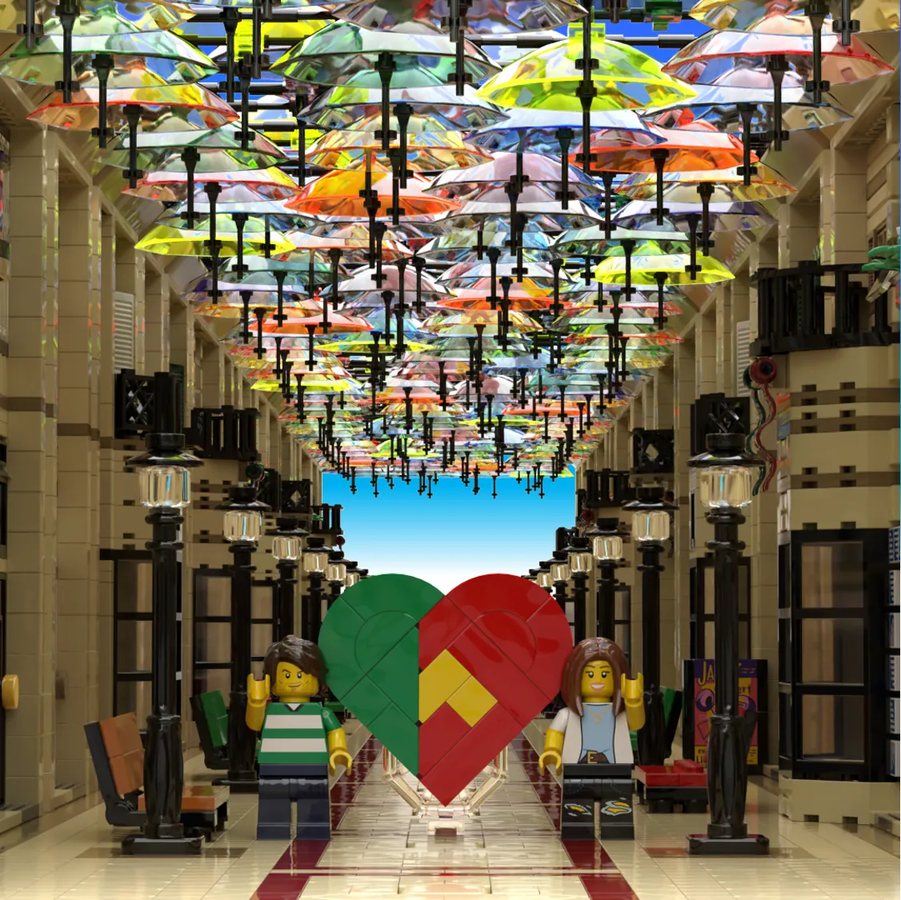 LEGO IDEAS - Build a heart! Share the joy - Heart of the Umbrella City