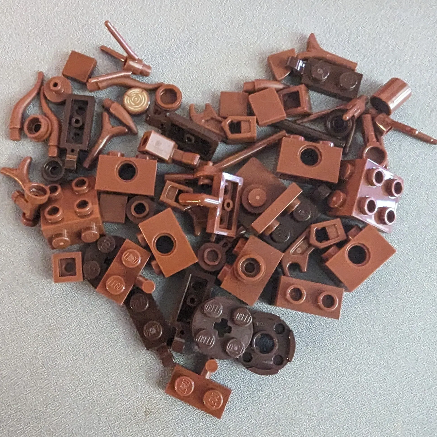 LEGO IDEAS - Build a Heart, Share the Love! - Heart of Parts