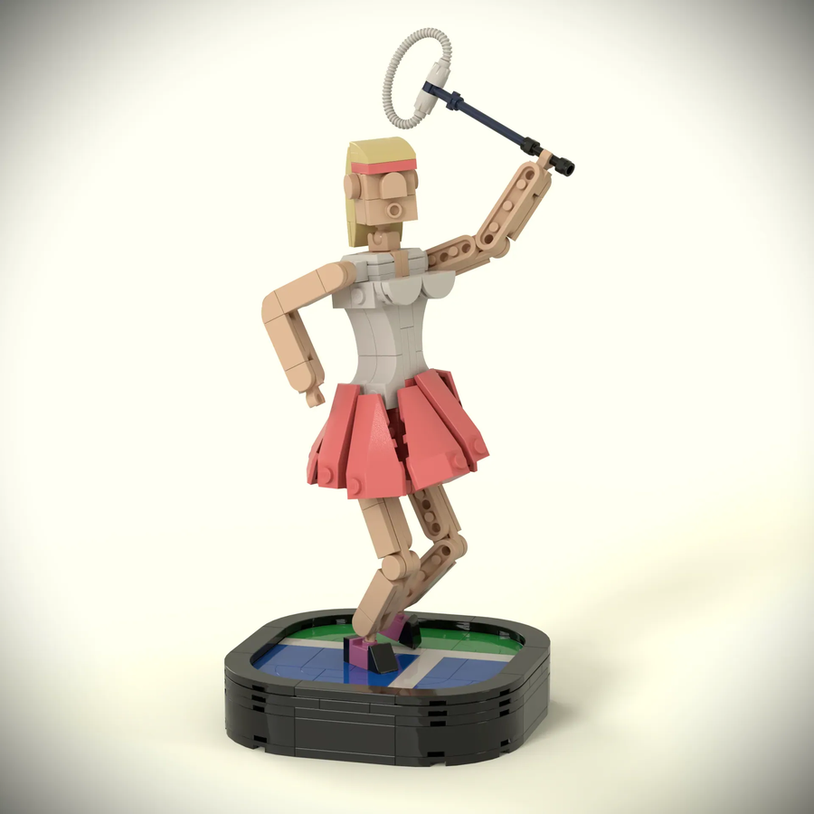 LEGO IDEAS - Build Your Favorite Sports Playing Field - Tennis Diorama