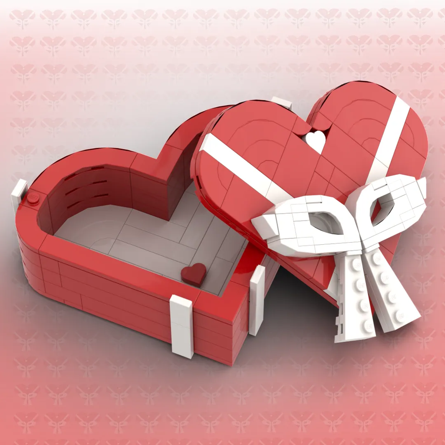 LEGO IDEAS - Build a Heart, Share the Love! - Gift Heart