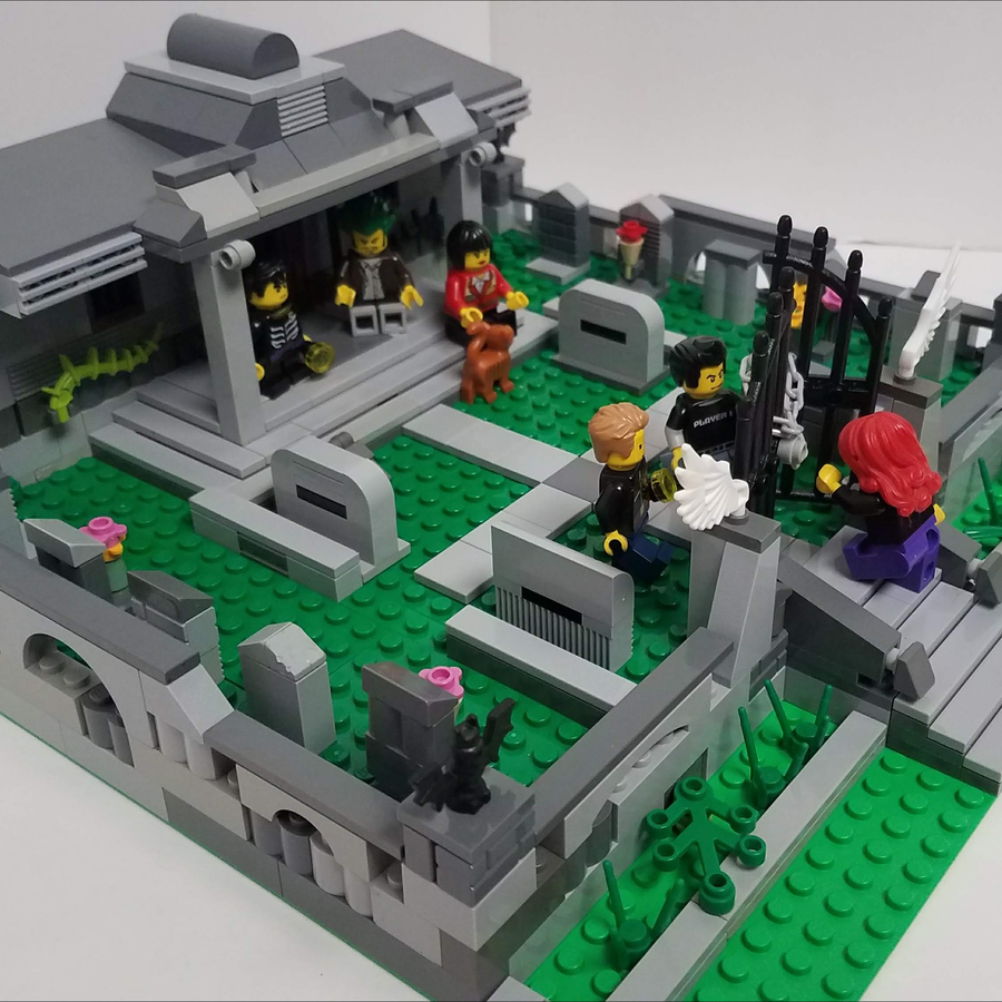 LEGO IDEAS - Making New Friends! - After School Cemetery Meet-Up