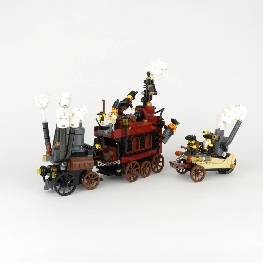 LEGO IDEAS - Full Steam Ahead! Build Your Ultimate LEGO® Steam Machine ...