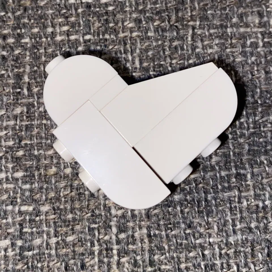 LEGO IDEAS - Build a Heart, Share the Love! - Odd Monochromatic Heart