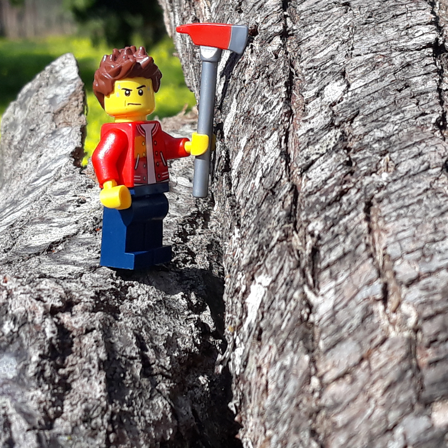 LEGO IDEAS - A Spring in your step! - Woodcutter