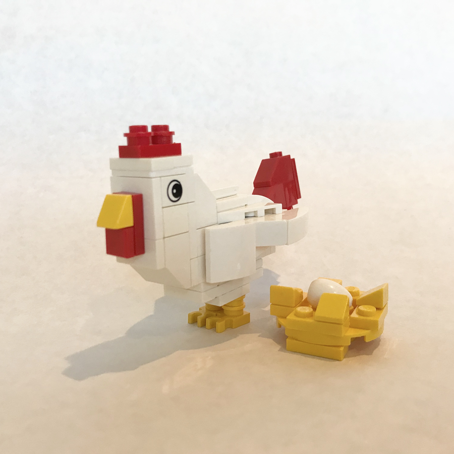 LEGO IDEAS - Our Winged Friends! - Penny the chicken
