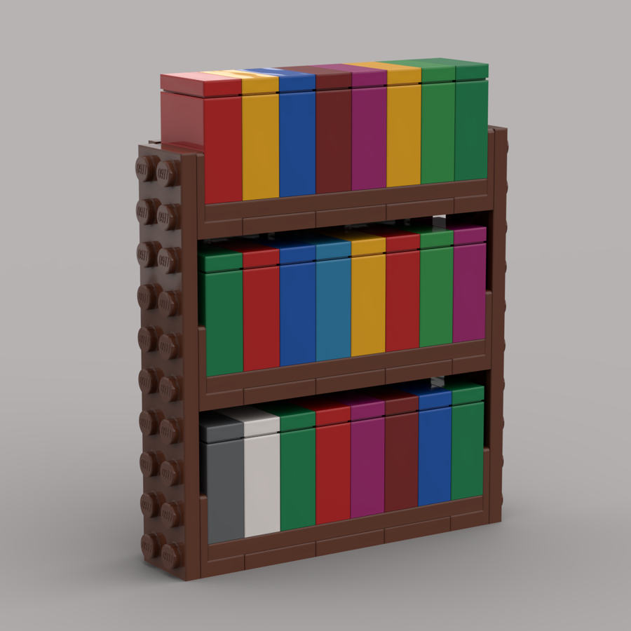 LEGO IDEAS - Around The House - Bookcase