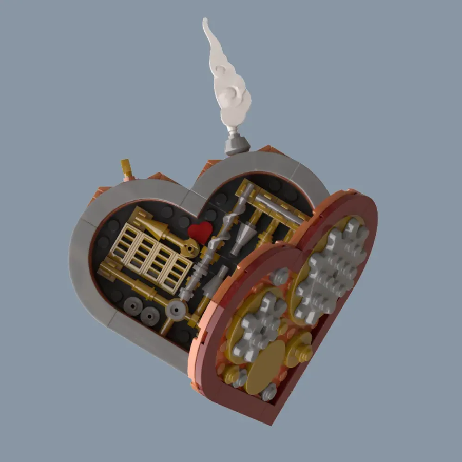 LEGO IDEAS - Build a Heart, Share the Love! - The Clockwork Heart