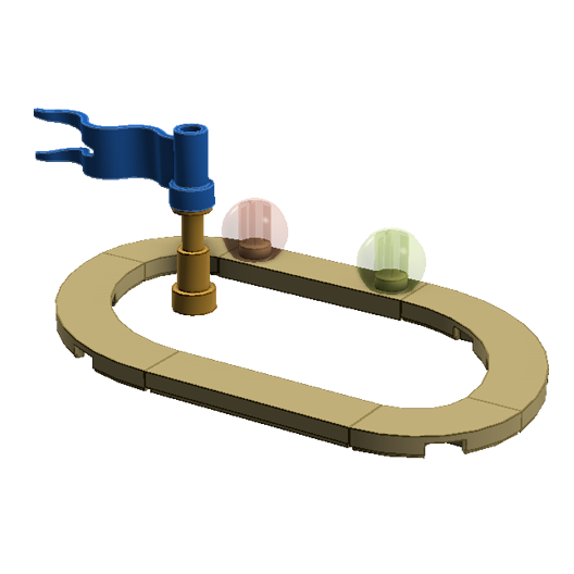 LEGO IDEAS - Small summer - Sand Trak for Beach marbles