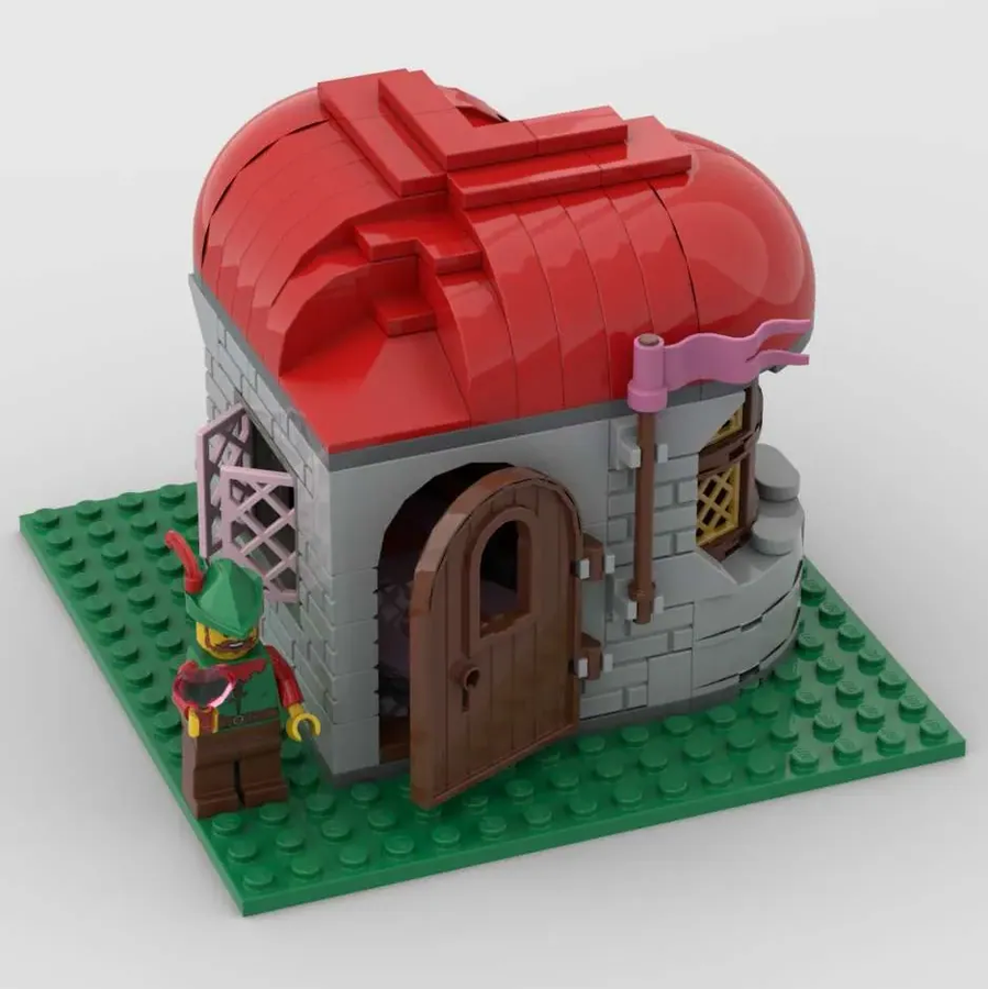 LEGO IDEAS - Build a Heart, Share the Love! - Heart-Shaped House
