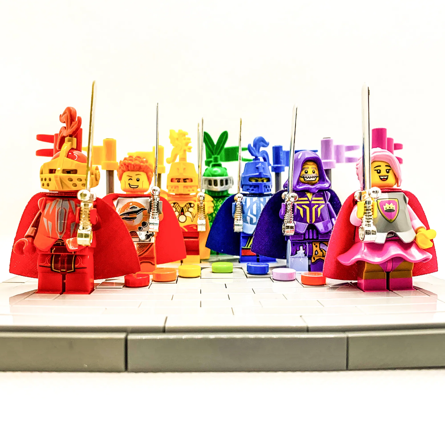LEGO IDEAS - Build with Pride: Showcase Your Inspiring Colorful Creations - The Rainbow Knights