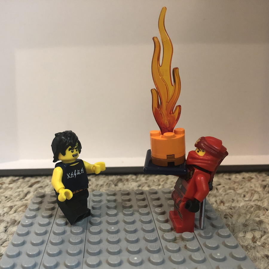 LEGO IDEAS - Delicious Bakes - Fire Cake