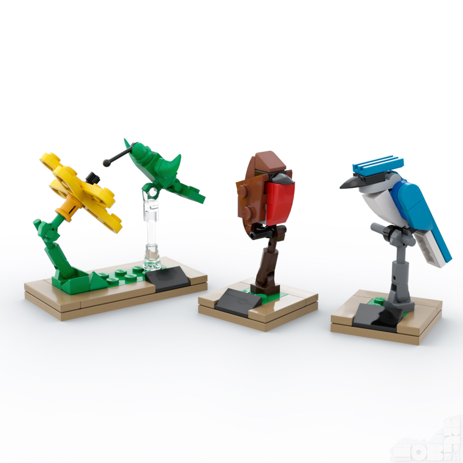 LEGO IDEAS - Mini LEGO Ideas Builds! - Birds set micro