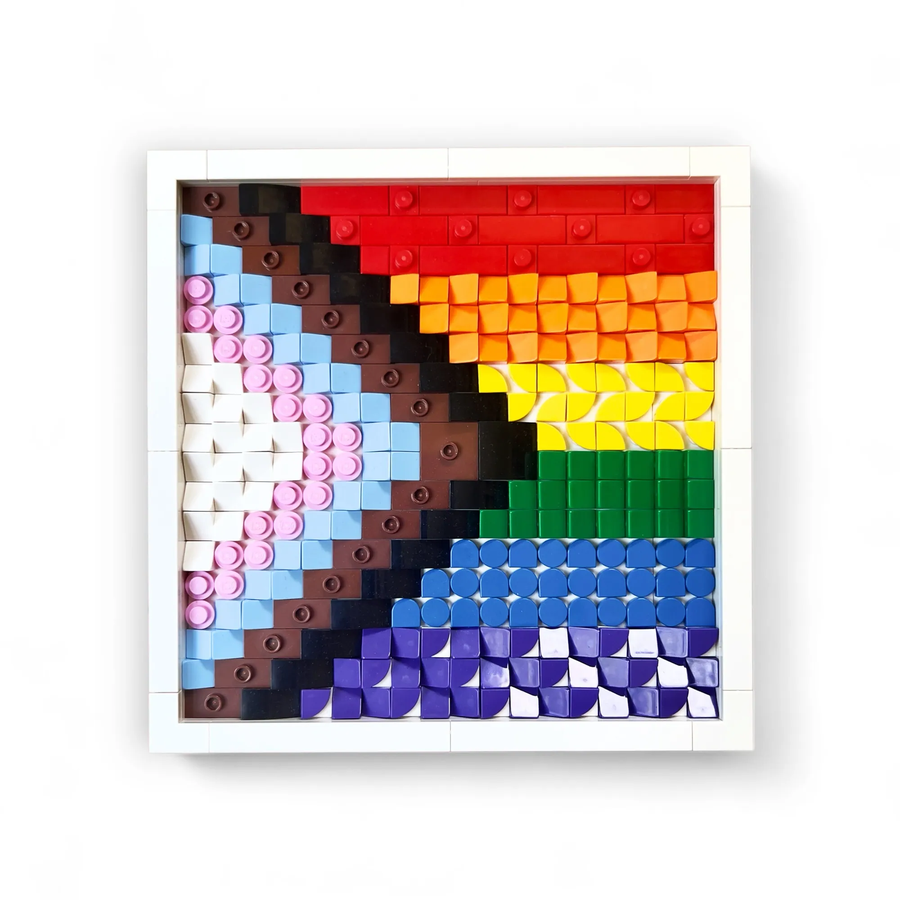 LEGO IDEAS - Build with Pride: Showcase Your Inspiring Colorful Creations - Pride Flag