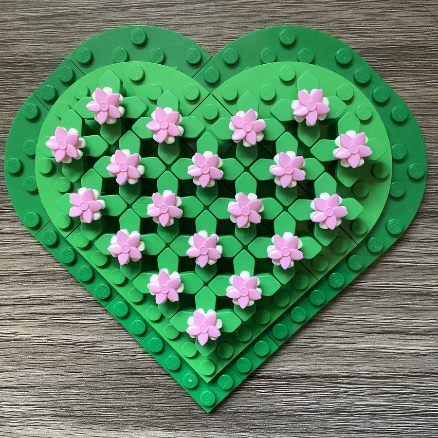 LEGO IDEAS - Build a Heart, Share the Love! - Garden Heart