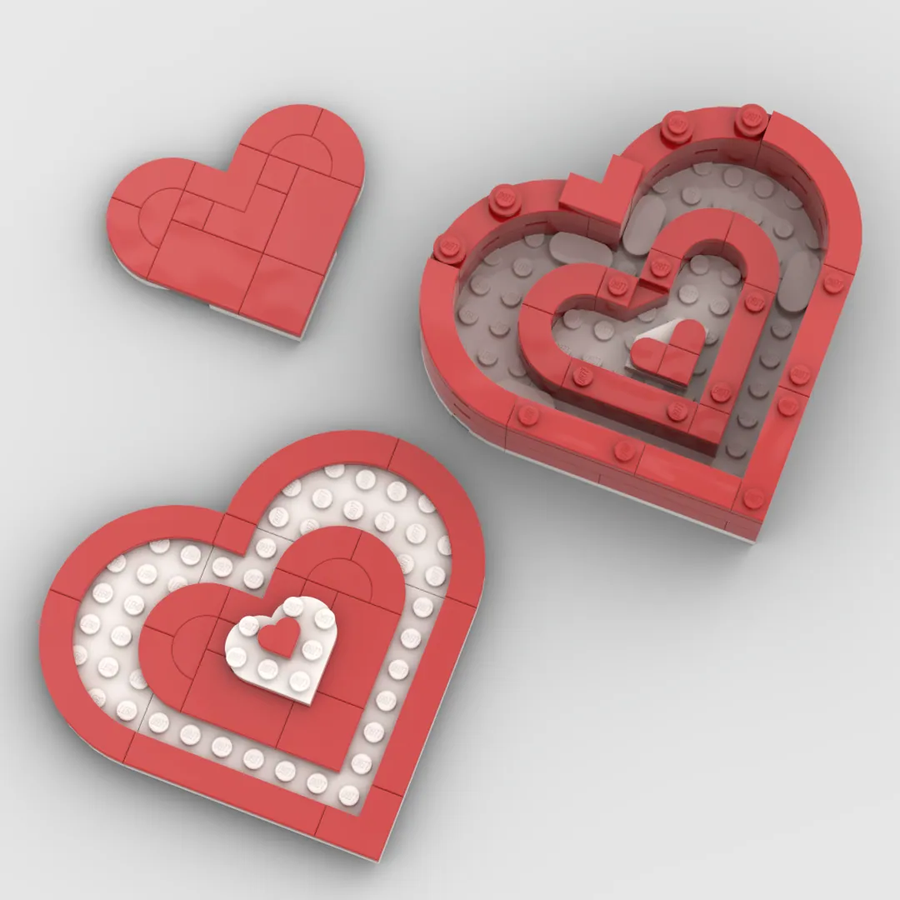 LEGO IDEAS - Build a Heart, Share the Love! - Heart Matryoshka