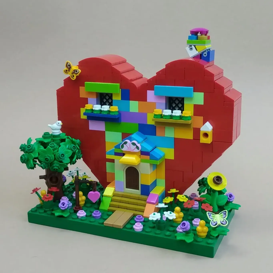 LEGO IDEAS - Build a Heart, Share the Love! - Everyone Is Welcome