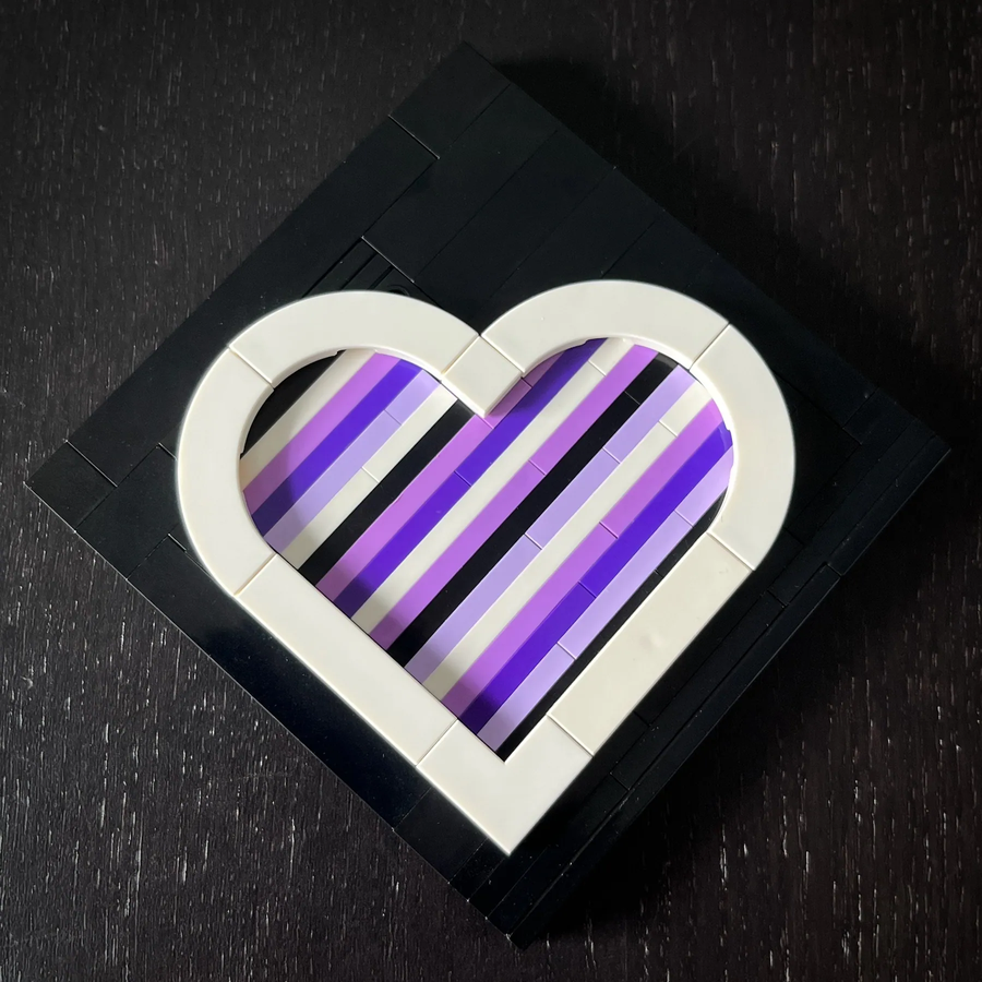 LEGO IDEAS - Build a Heart, Share the Love! - Candy Stripe