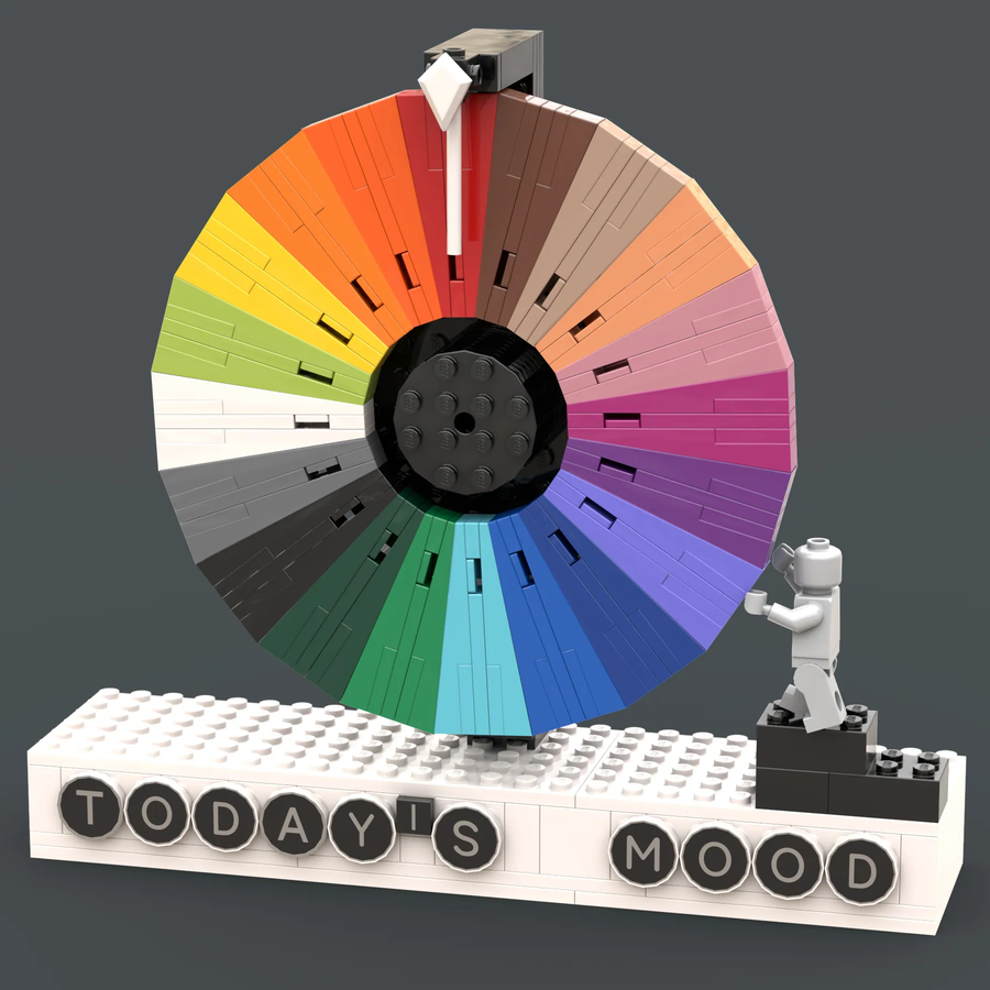LEGO IDEAS - Build with Pride: Showcase Your Inspiring Colorful Creations - The Pride Wheel