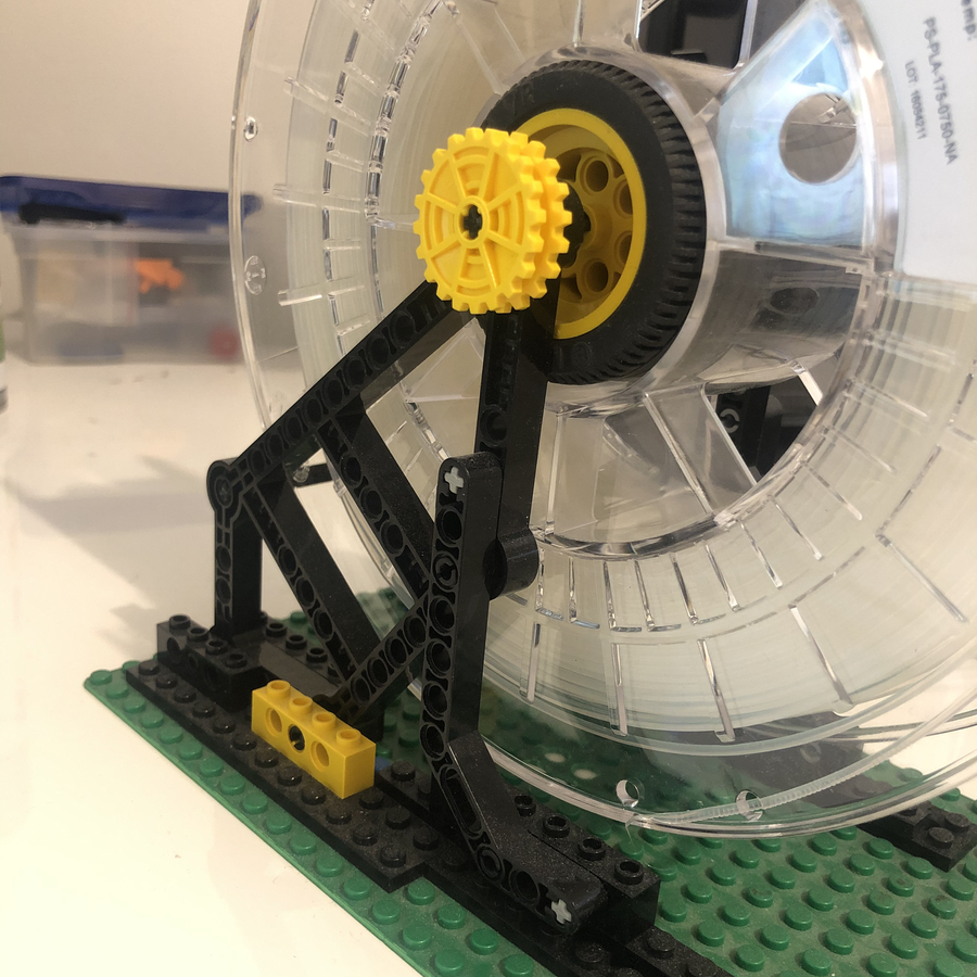 LEGO IDEAS - LEGO Hacks! - 3D printer filament holder