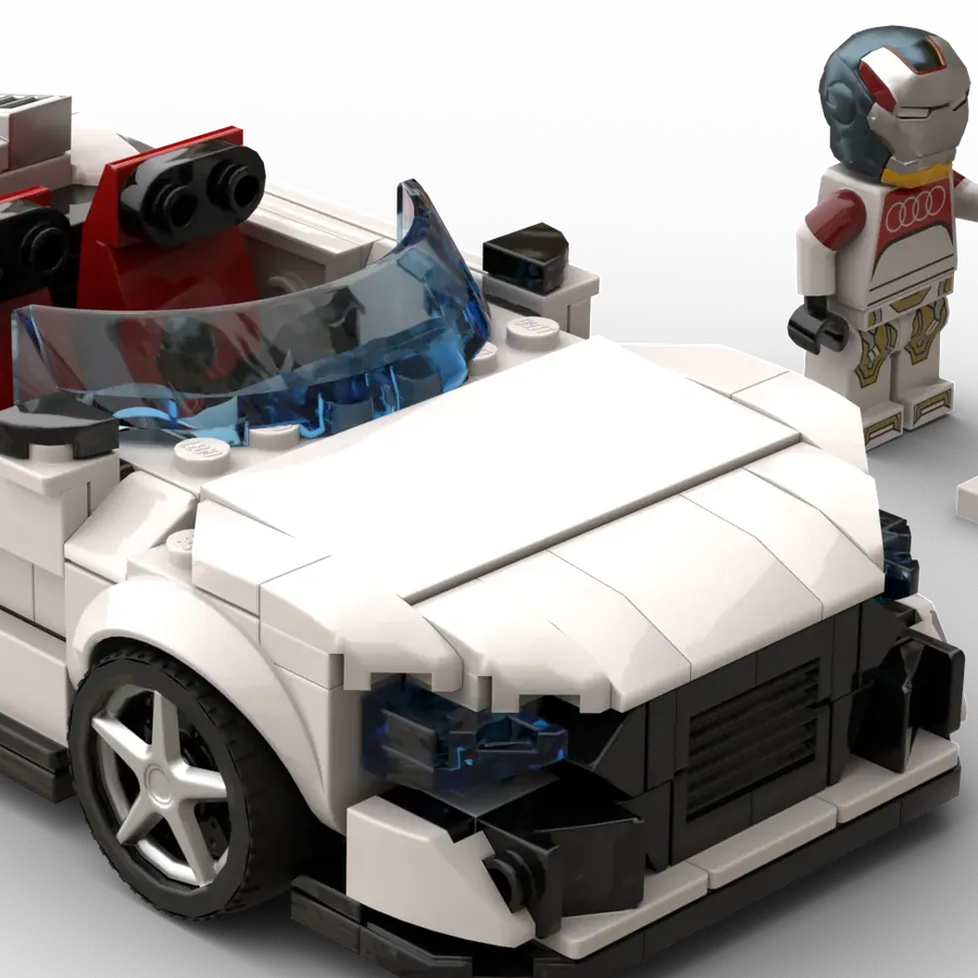 LEGO IDEAS - Passion for Motorsport - Audi R8 Spyder Speed Champions