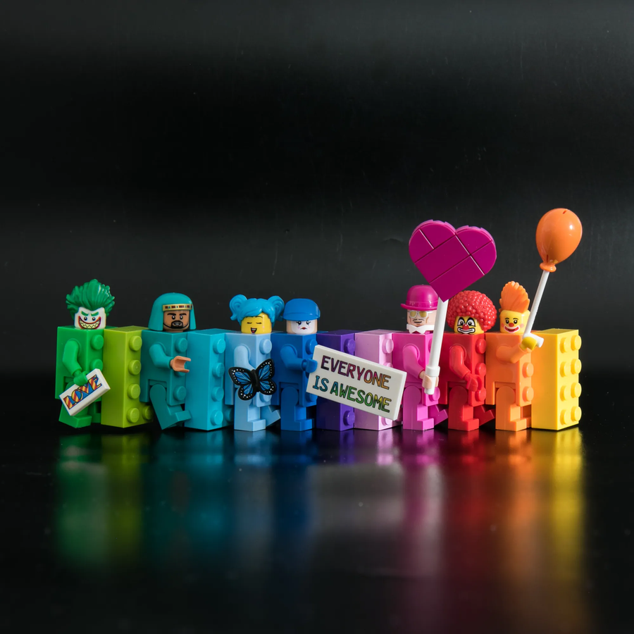 LEGO IDEAS - Build with Pride: Showcase Your Inspiring Colorful Creations - Rainbow Parade