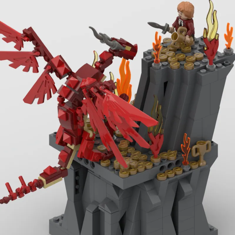 LEGO IDEAS - Building Fantasy - Bilbo vs. Smaug