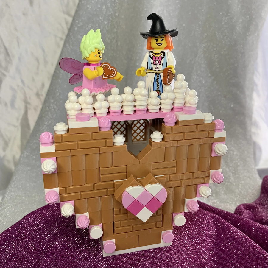 LEGO IDEAS - Build a Heart, Share the Love! - Witch’s Gingerbread House