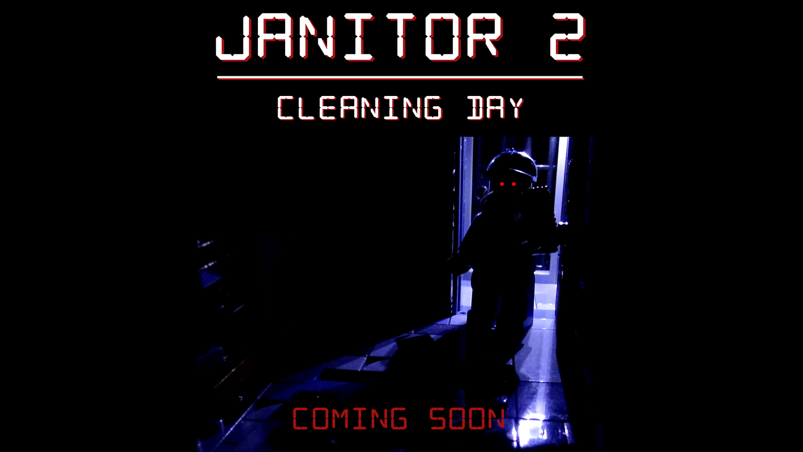 LEGO IDEAS - Spooky Backgrounds - JANITOR 2 - Cleaning Day