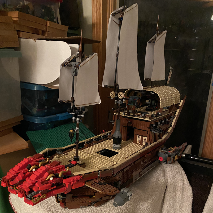 LEGO IDEAS - Celebrating 10 Years of Ninjago! - Destiny's Bounty UCS ...