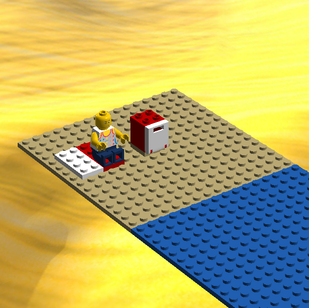 LEGO IDEAS - Small summer - beach day