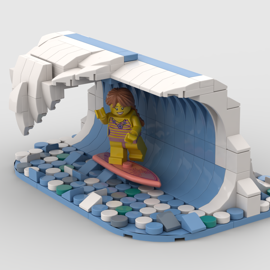 LEGO IDEAS - Coasting on the waves - Surfing