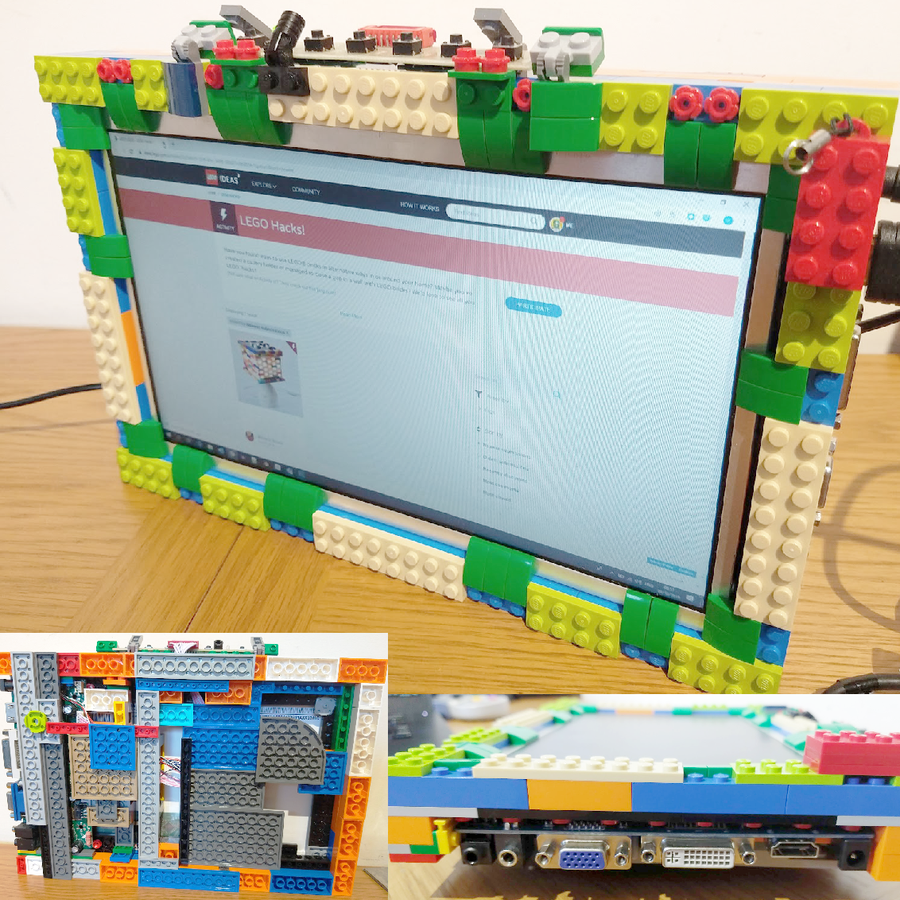LEGO IDEAS - LEGO Hacks! - (LCD) Lego Cute Display