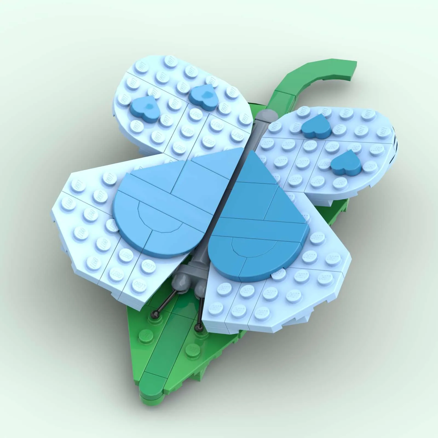 LEGO IDEAS - Build a Heart, Share the Love! - Heart Butterfly