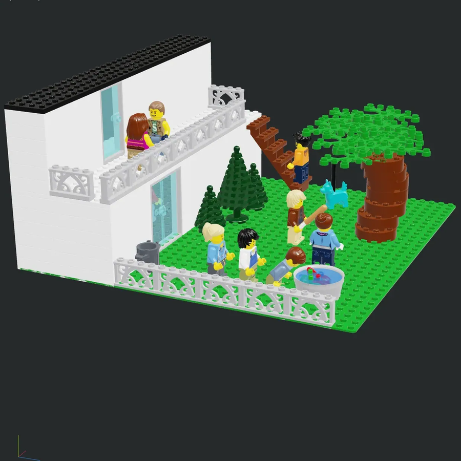 LEGO IDEAS - 🌇 Coming Together! - Fun House Party 🎉