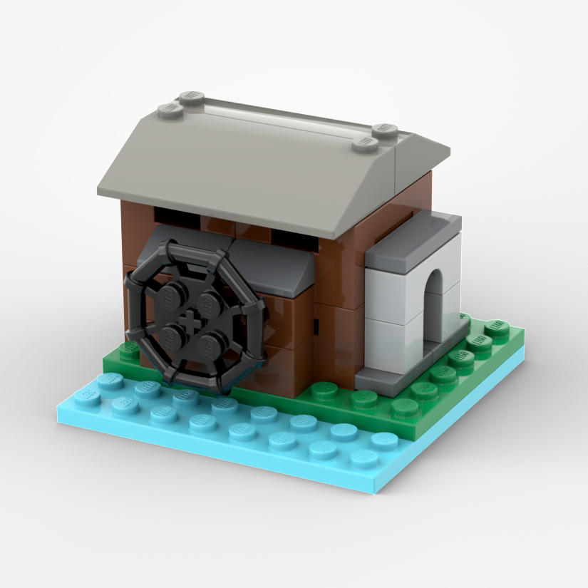 LEGO IDEAS - Mini Medieval Builds! - Medieval Watermill