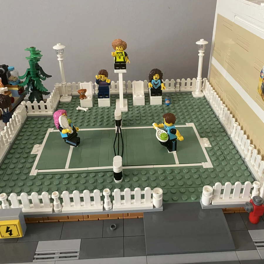 LEGO IDEAS - Build Your Favorite Sports Playing Field - Modular Tennis ...
